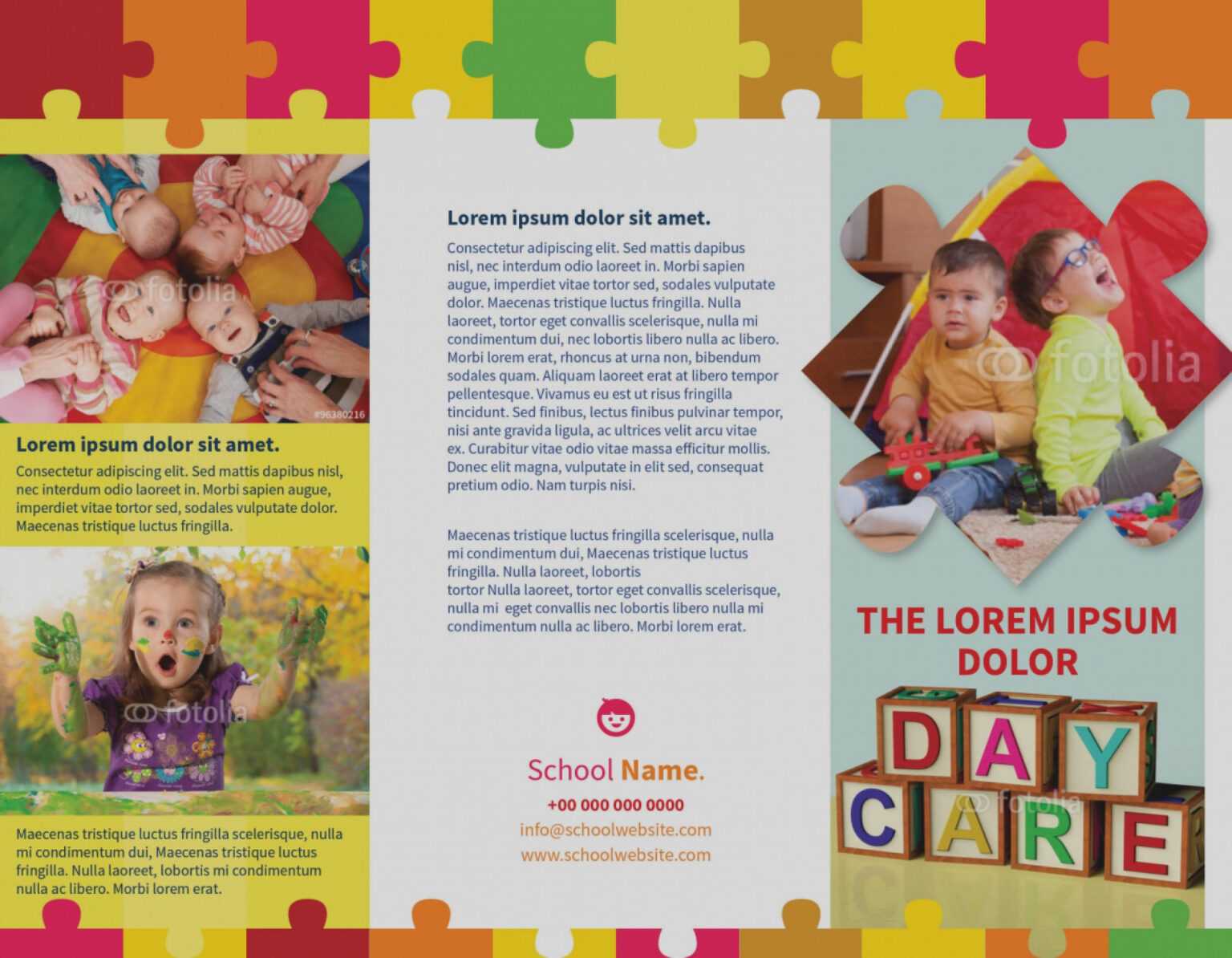 Daycare Flyer Template