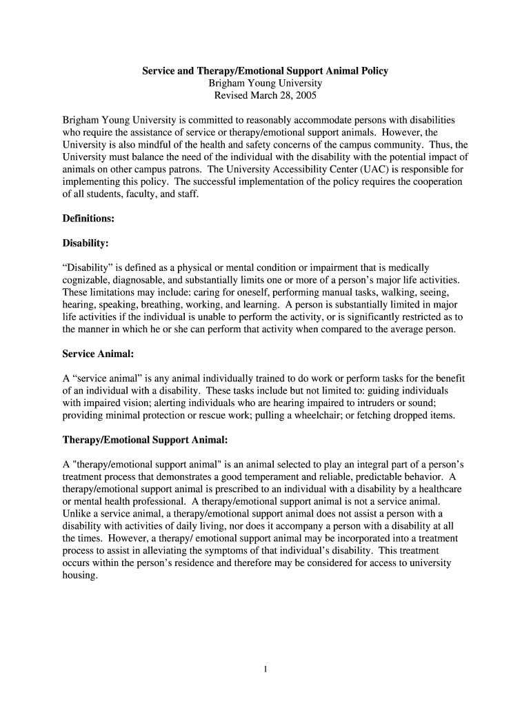 Emotional Support Animal Letter Template Best Professional Templates