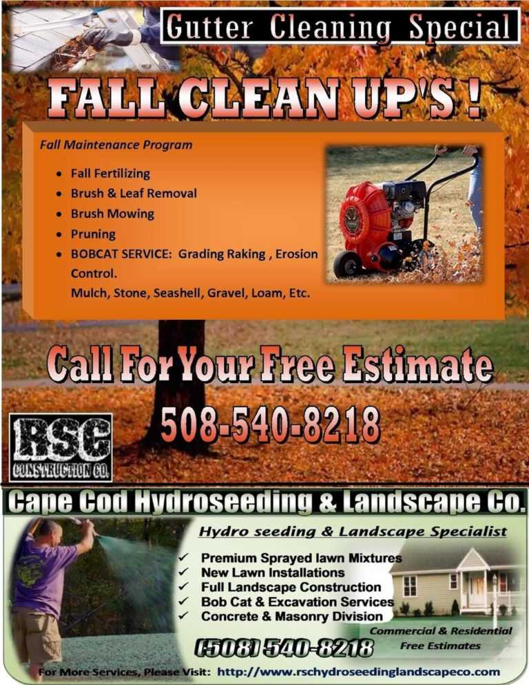 Leaf Clean Up Flyers Tunu redmini co Intended For Fall Clean Up Flyer 